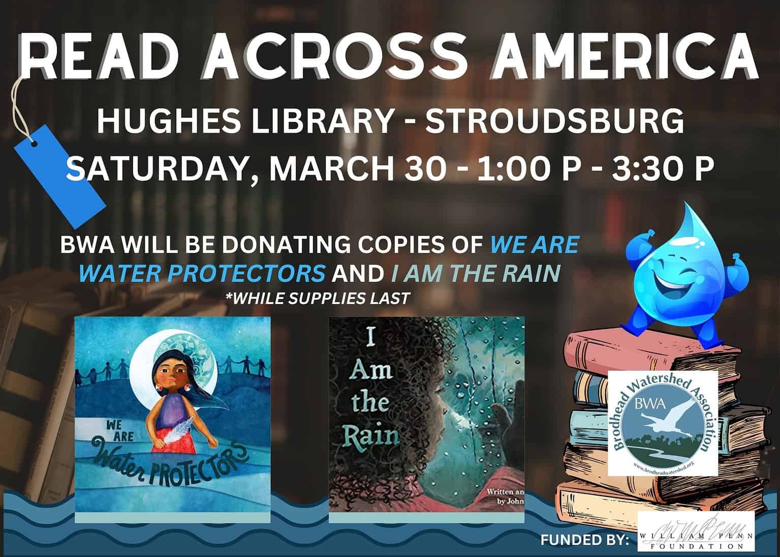 Hughes Library - Read Across America Event - Brodhead Watershed Association